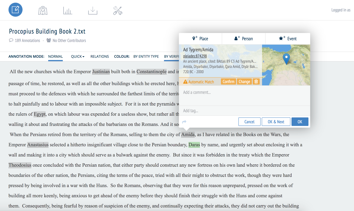 Recogito | Tempopedia